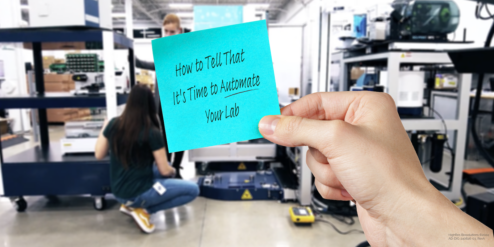 How to Tell That It's Time to Automate Your Lab